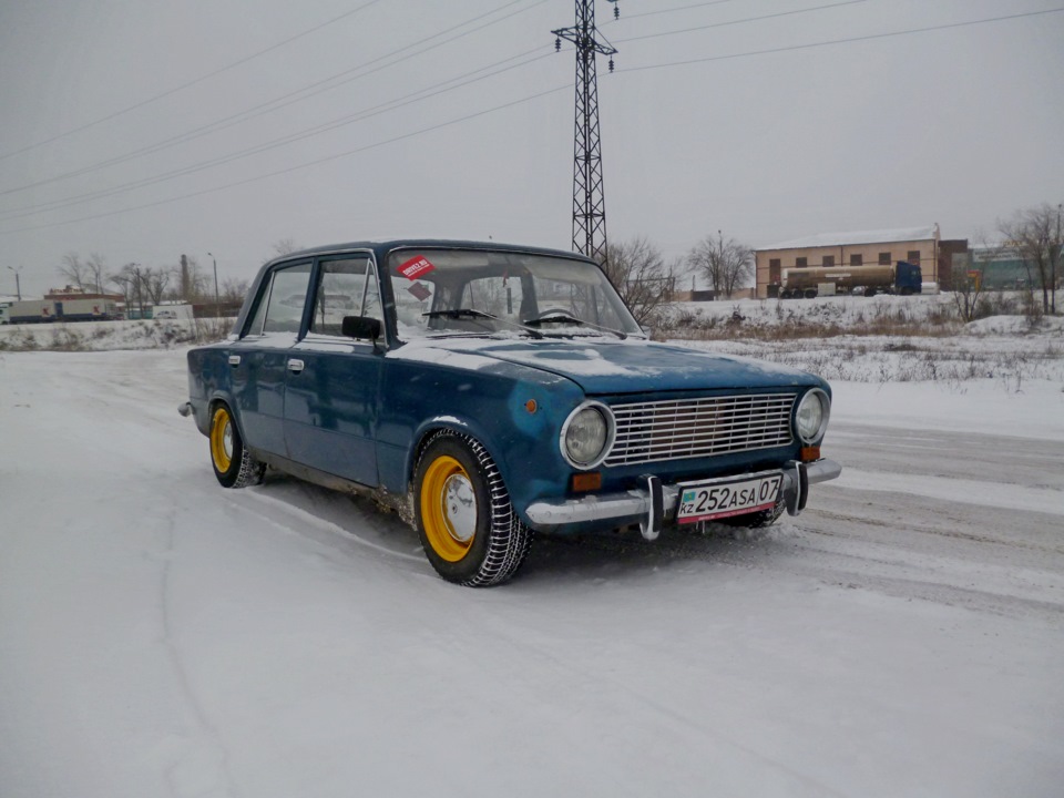 Зимние фотки — Lada 2101, 1,7 л, 1973 года | фотография | DRIVE2