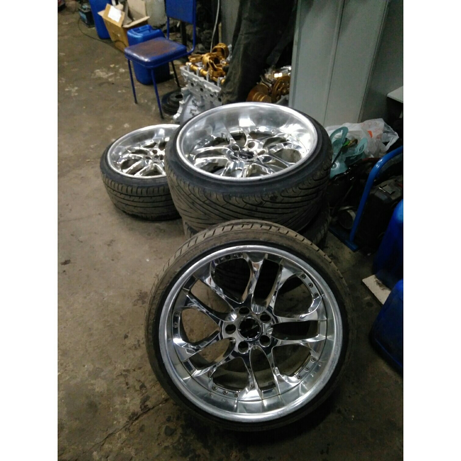 Новые тапки SSR Agle Minerva R19 — Toyota Mark II (90), 2,5 л, 1994 ...