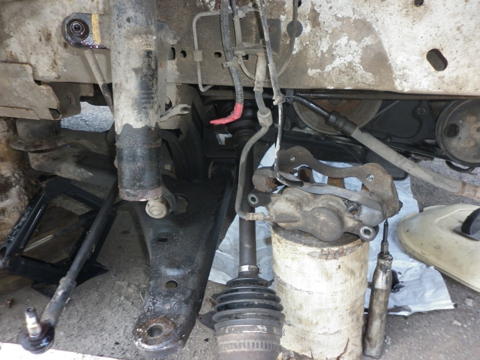 Ступичный подшипник. — Ford Transit (7G), 2,2 л, 2007 года | своими ...