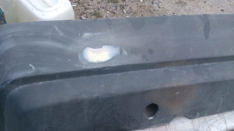 покрасил оба бампера и еще кучу мелочей — Lada 21099, 1,5 л, 1996 года ...