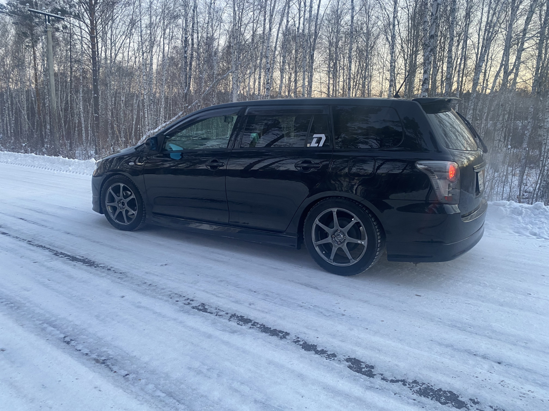 Ну вот и все — Toyota Corolla Fielder (E140), 1,5 л, 2009 года ...
