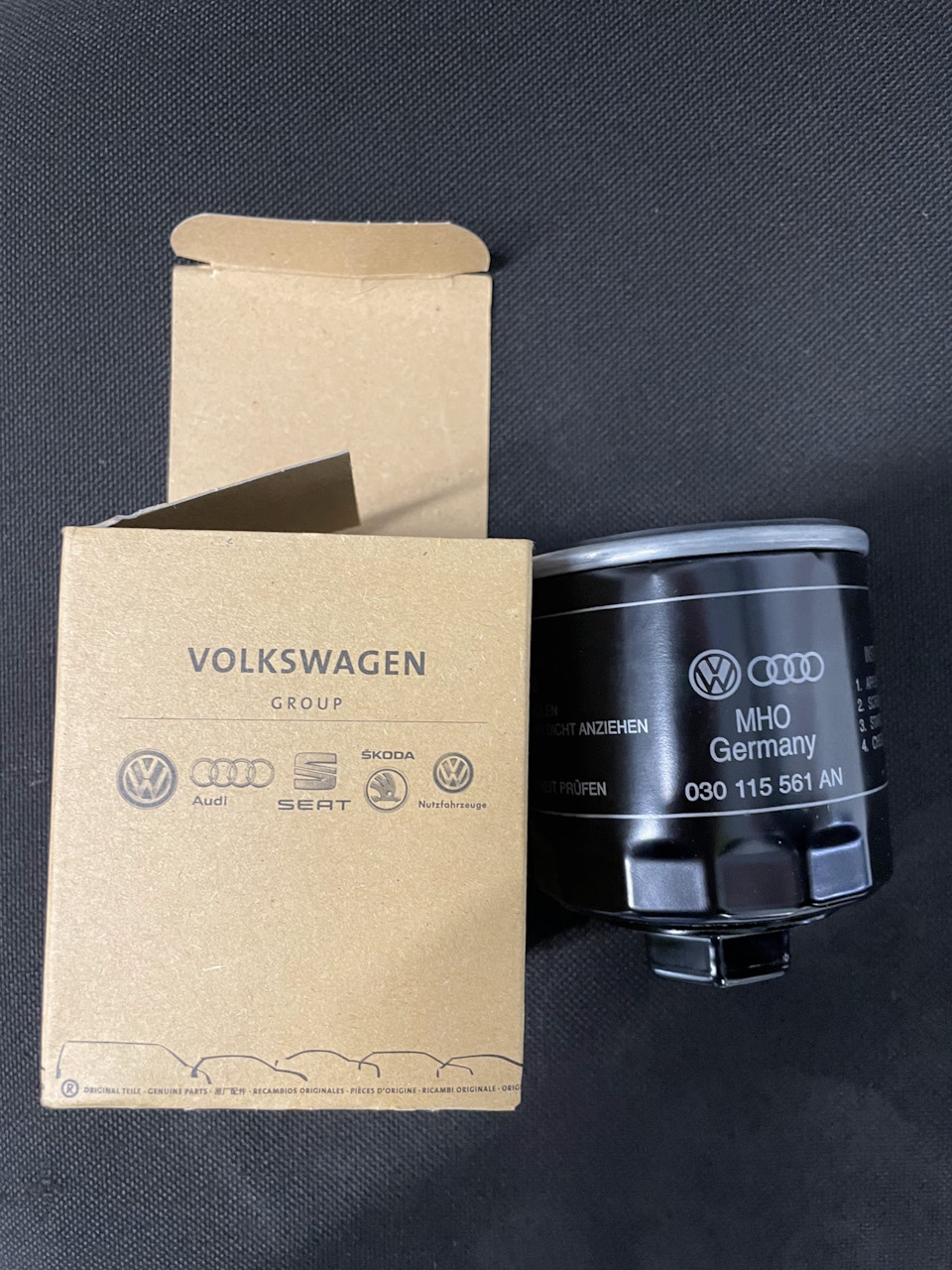 030115561AN Фильтр масляный / AUDI, VW, SEAT, SKODA 1.0-1.6 91~ VAG ...