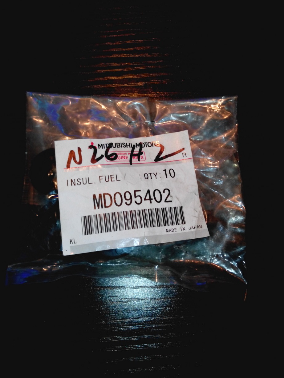 MD095402 Изолятор топливной форсунки Mitsubishi | Запчасти на DRIVE2