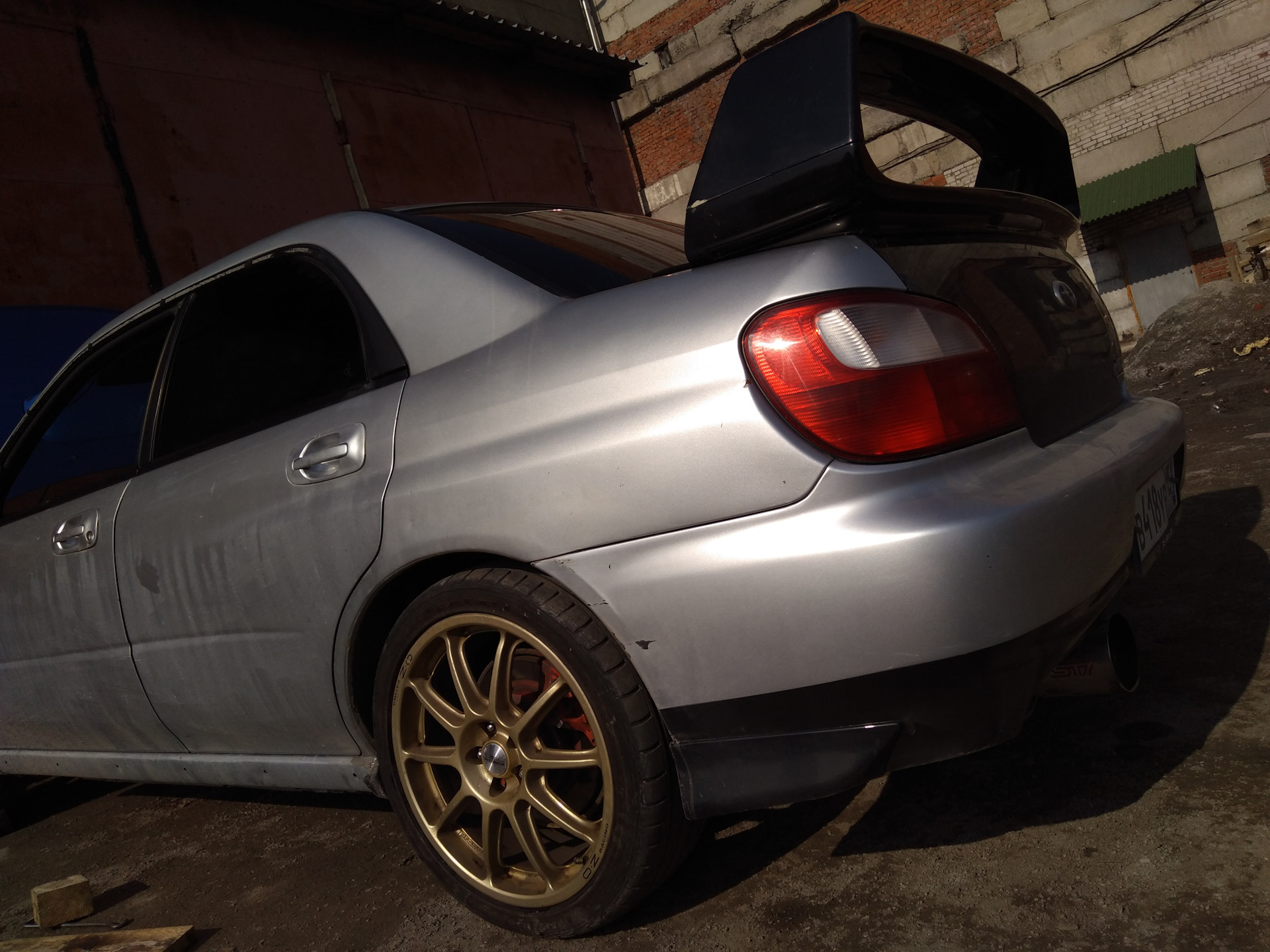 шины на лето + OZ PRODRIVE — Subaru Impreza WRX (GD/GG), 2 л, 2001 года | шины | DRIVE2