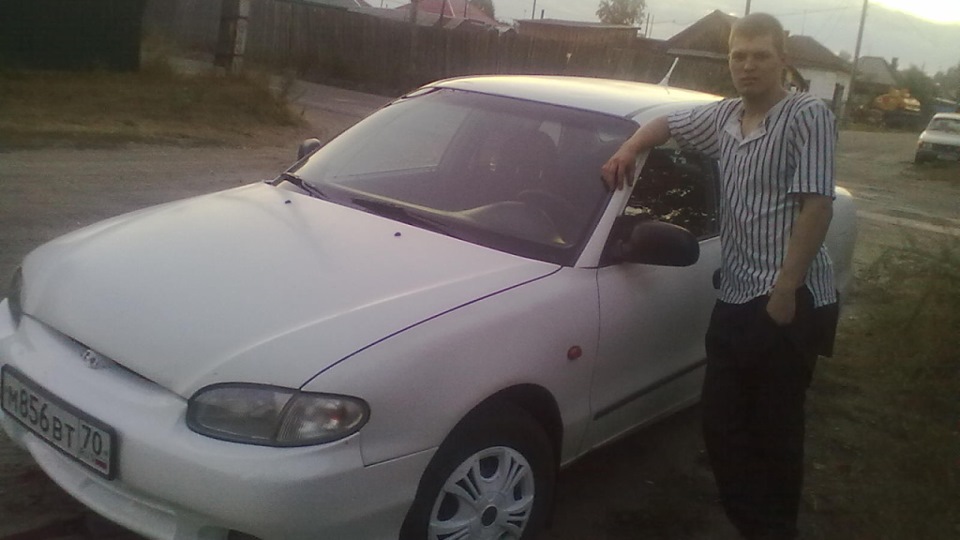 обогрев заднего стекла — Hyundai Accent (1G), 1,5 л, 1997 года ...