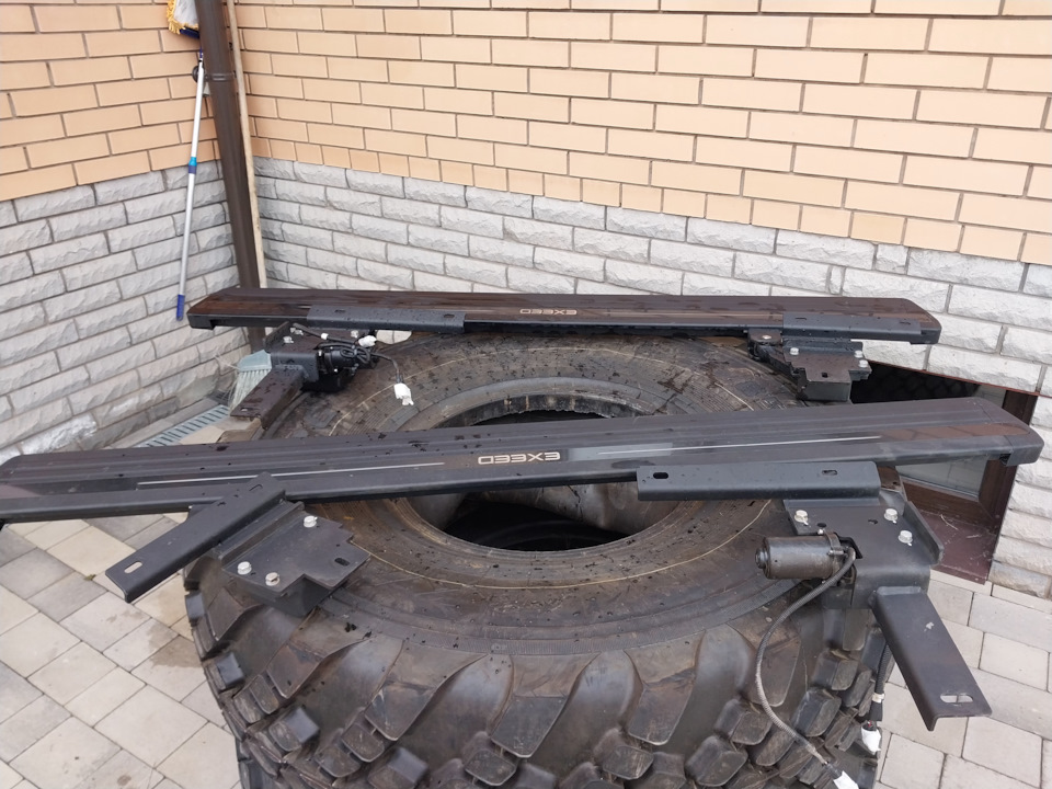 Выдвижные пороги на Exeed TXL. Б/у | 30 000 ₽ в городе Альметьевск | DRIVE2