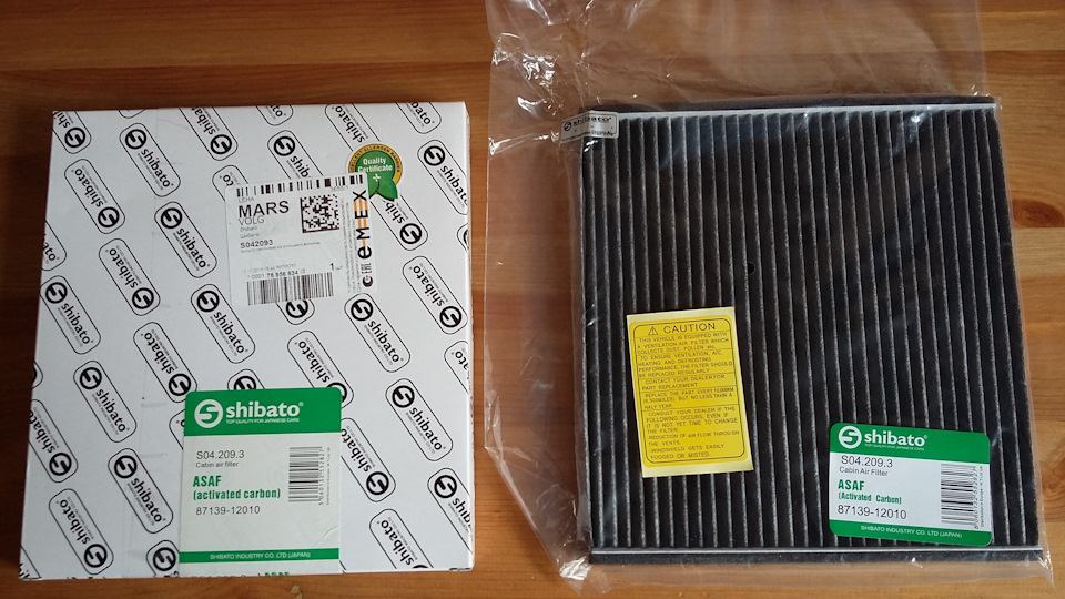 Немного о салонных фильтрах… — Toyota Will VS, 1,8 л, 2001 года ...