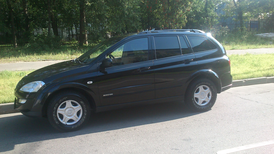 Замена передних пружин и амортизаторов — SsangYong Kyron, 2 л, 2008 ...