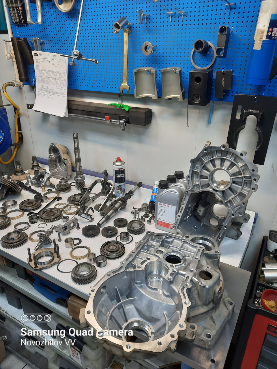 Ремонт МКПП — MQ 250. Работа по ремонту трансмиссии серии 02S с кодом ...