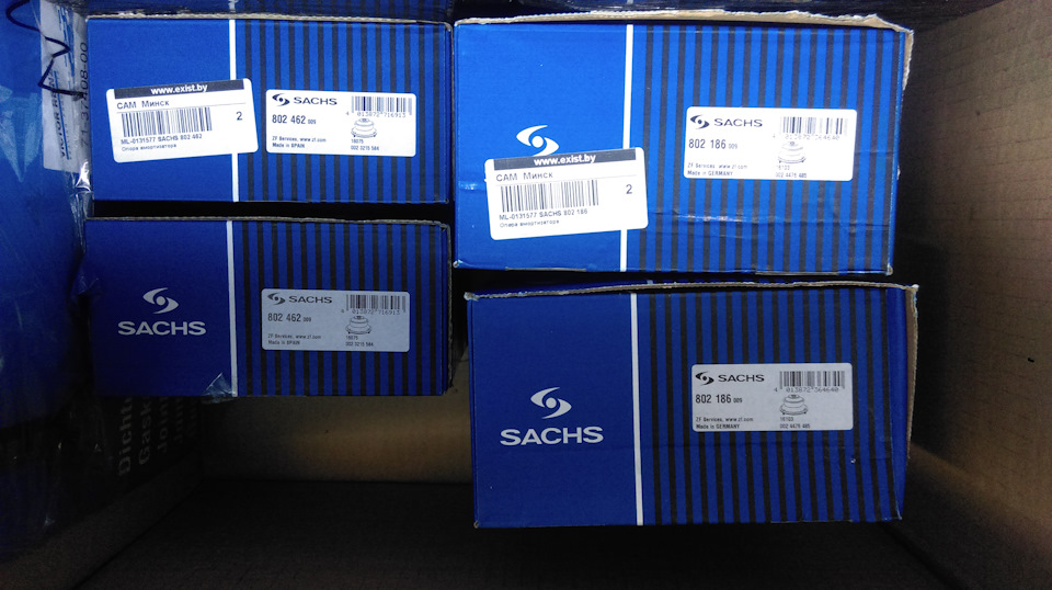 802462 Опора стойки амортизатора SACHS | Запчасти на DRIVE2