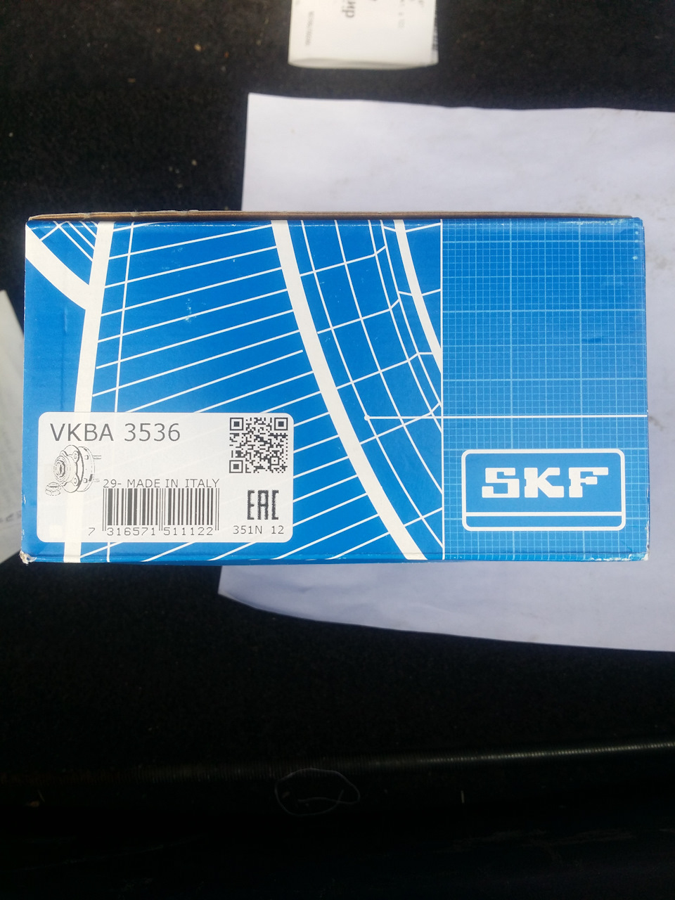 VKBA3536 Комплект подшипника ступицы колеса SKF | Запчасти на DRIVE2