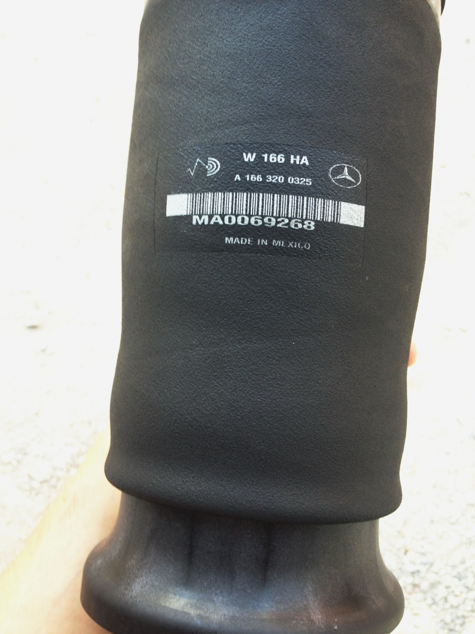 Лопнули задние подушки (Пневма) — Mercedes-Benz M-Class (W164), 3,5 л ...