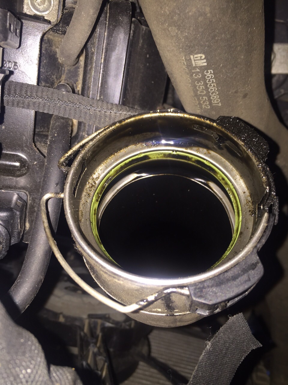 565563897 Патрубок радиатора GM | Запчасти на DRIVE2