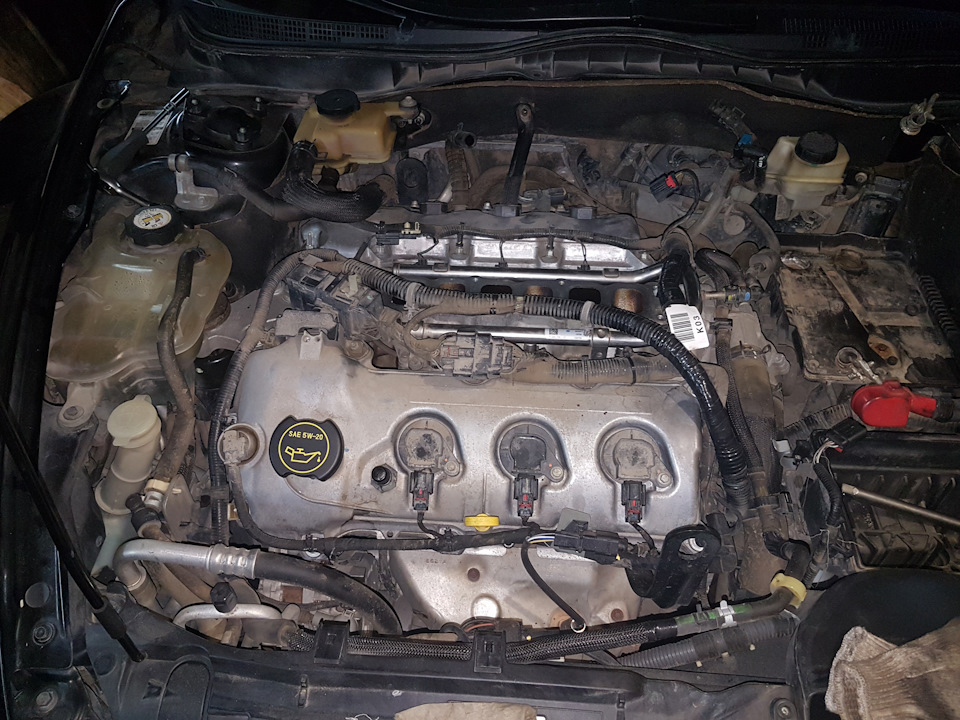 замена свечей — Mazda 6 (2G) GH, 3,7 л, 2009 года | своими руками | DRIVE2