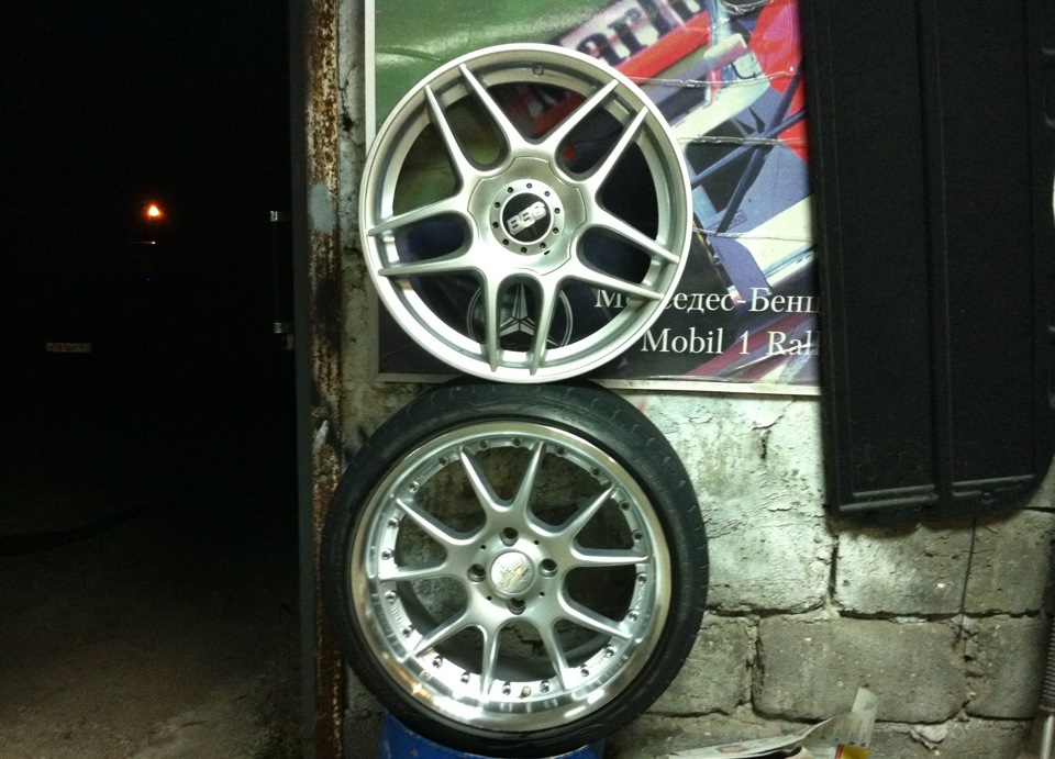 BBS RZ R17 7J и Bridgestone Sports Tourer MY-01 — Peugeot 207, 3 л ...