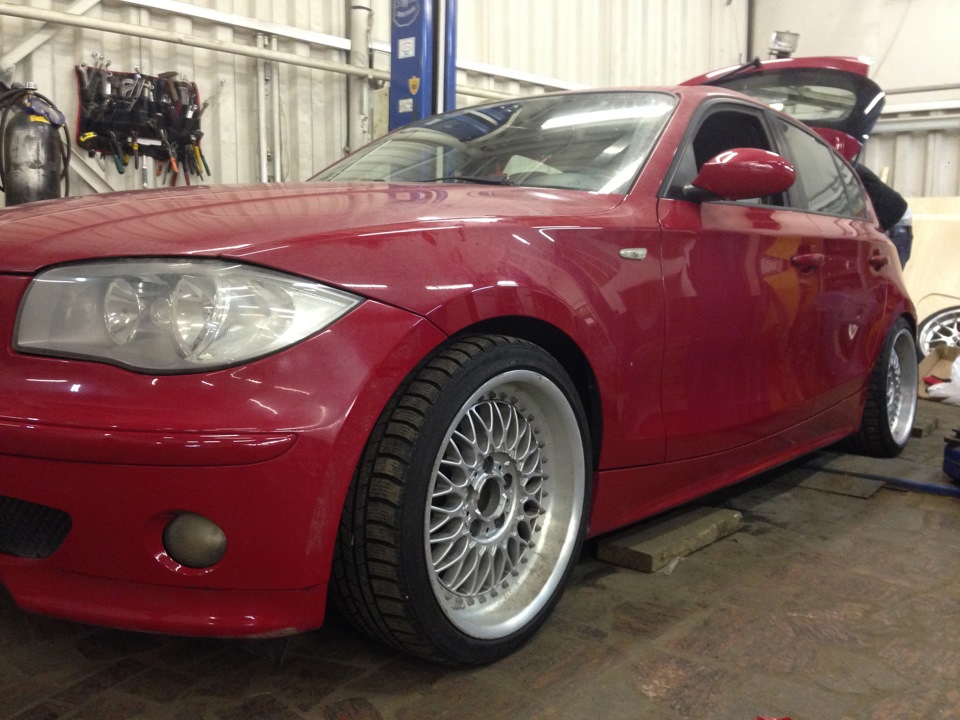 Jom Blueline — BMW 1 series (E81/E87), 1,6 л, 2007 года | тюнинг | DRIVE2