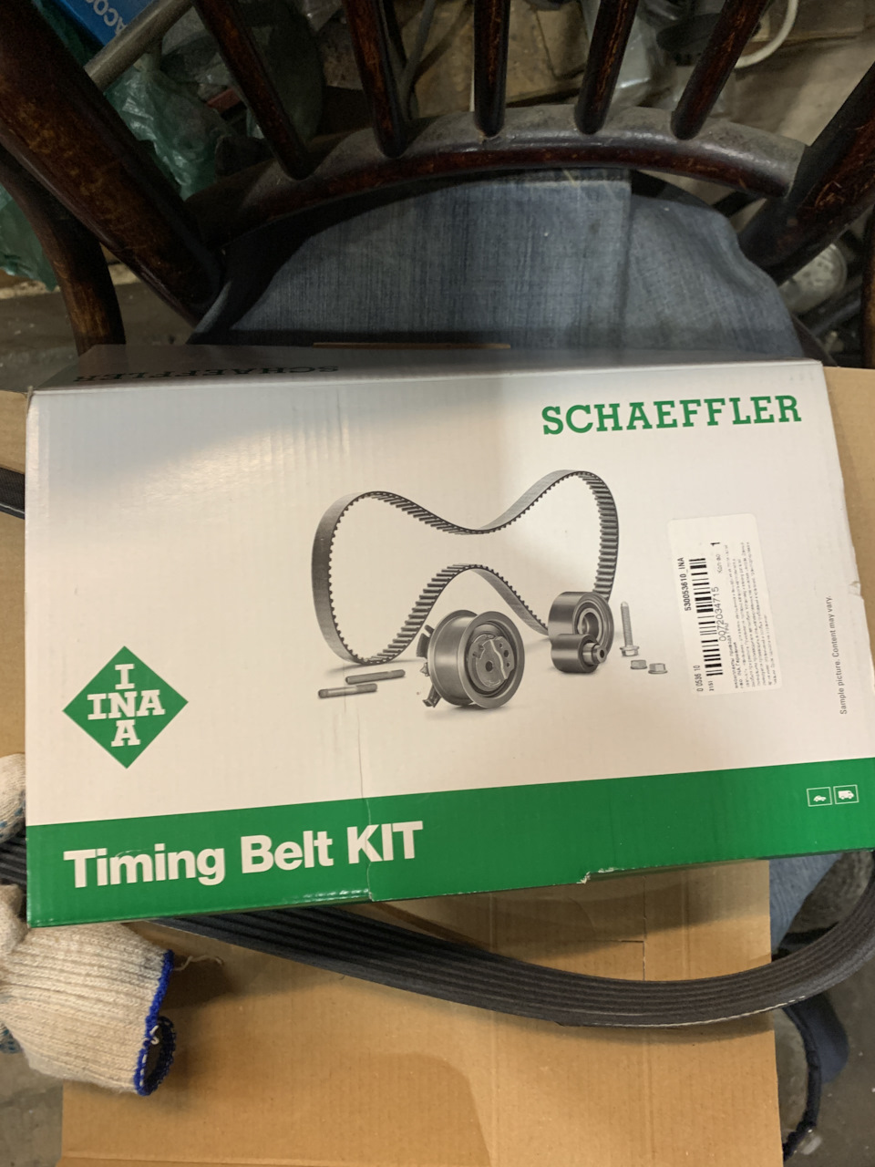 530053610 Комплект ремня ГРМ INA | Запчасти на DRIVE2