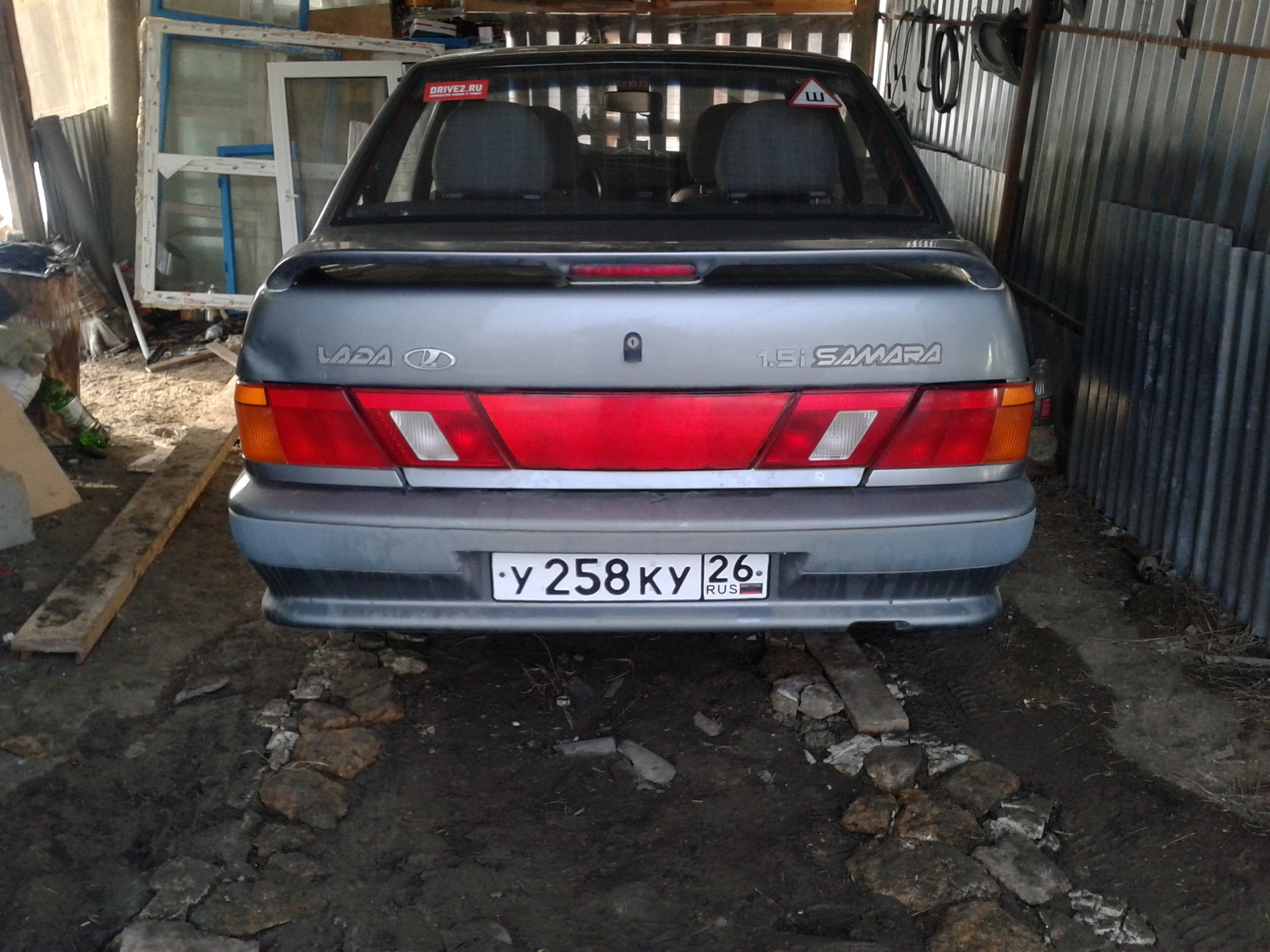 Осветлил задний катафот. — Lada 2115, 1,5 л, 2005 года | тюнинг | DRIVE2