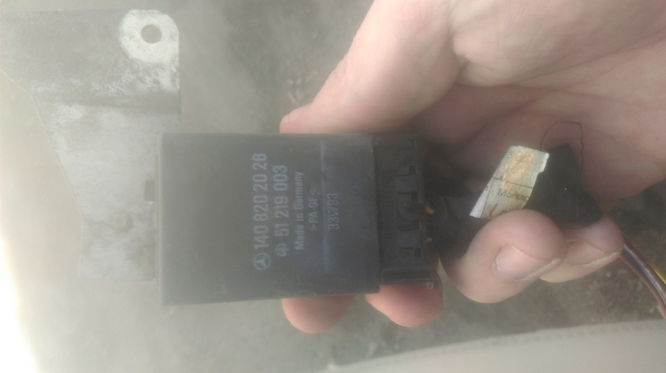 И снова опция… — Mercedes-Benz E-Class (W124), 3,2 л, 1994 года ...