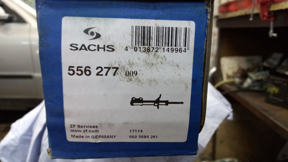 556277 Амортизатор для AUDI, SKODA, VW SACHS | Запчасти на DRIVE2