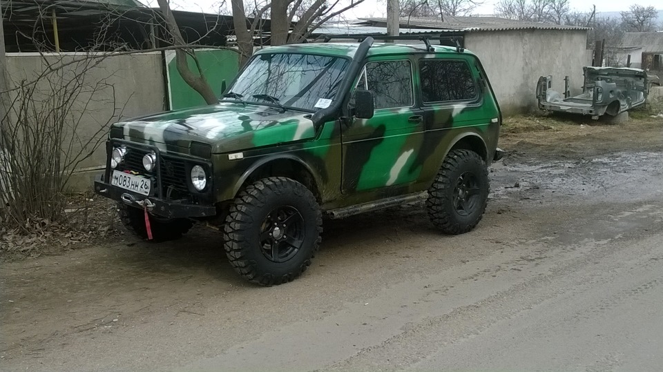 новая резина 31 — Lada 4x4 3D, 1,6 л, 1989 года | шины | DRIVE2