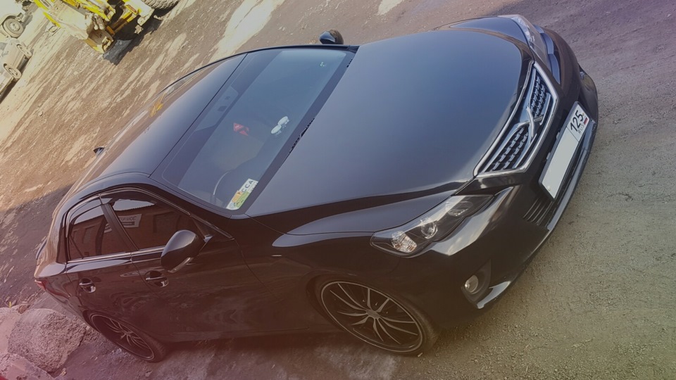 Бортжурнал Toyota Mark X Black Edition