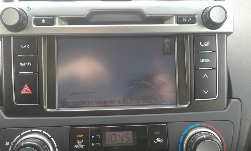 Установка камеры заднего вида (парковки) используя штатную проводку ...