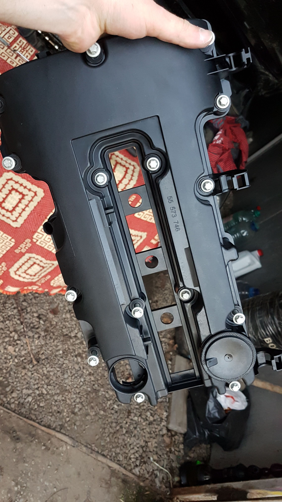 55573746 Крышка головки блока цилиндров в сборе GM | Запчасти на DRIVE2