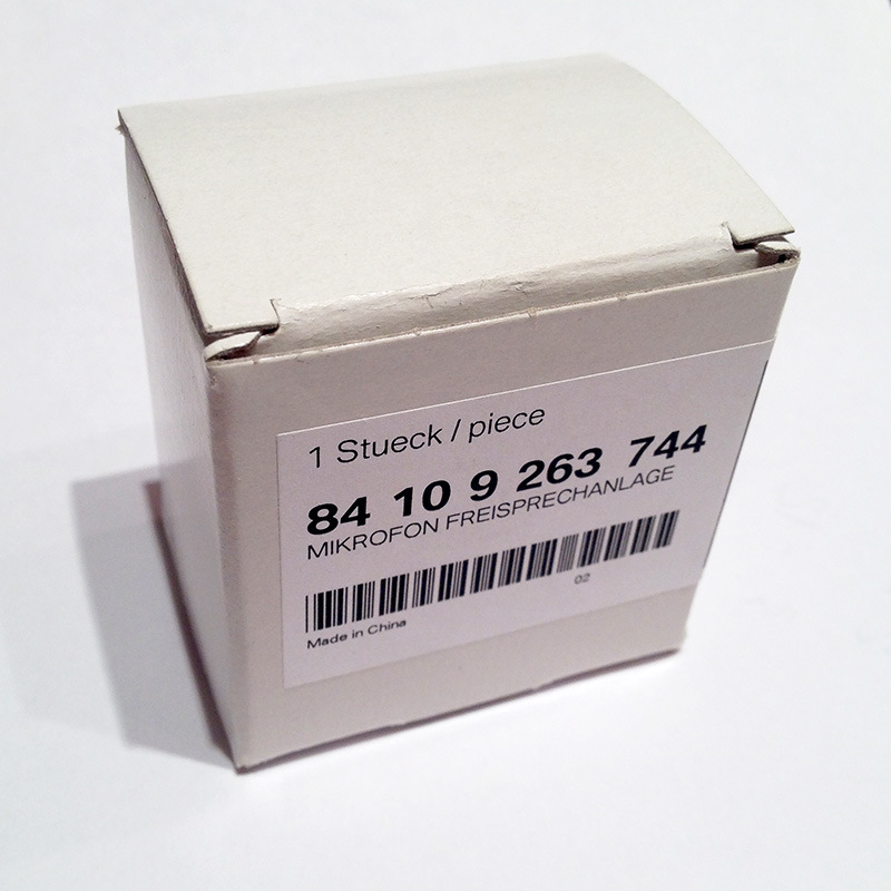 84109263744 Микрофон устройства громкой связи BMW | Запчасти на DRIVE2