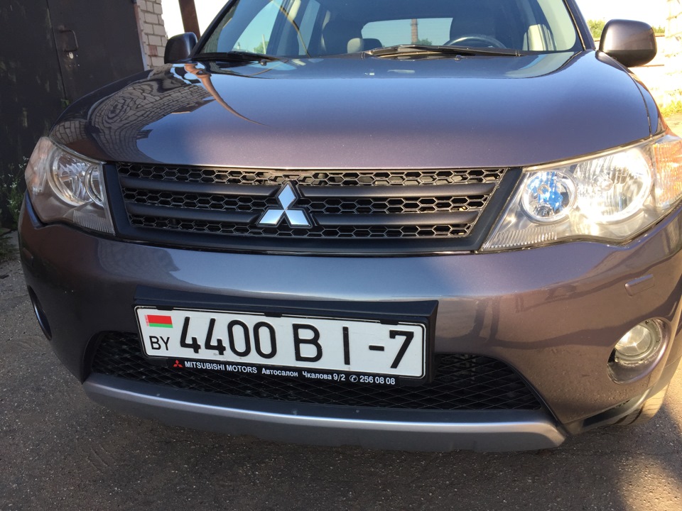 Меняем лицо — Mitsubishi Outlander XL, 2,4 л, 2008 года | кузовной ...