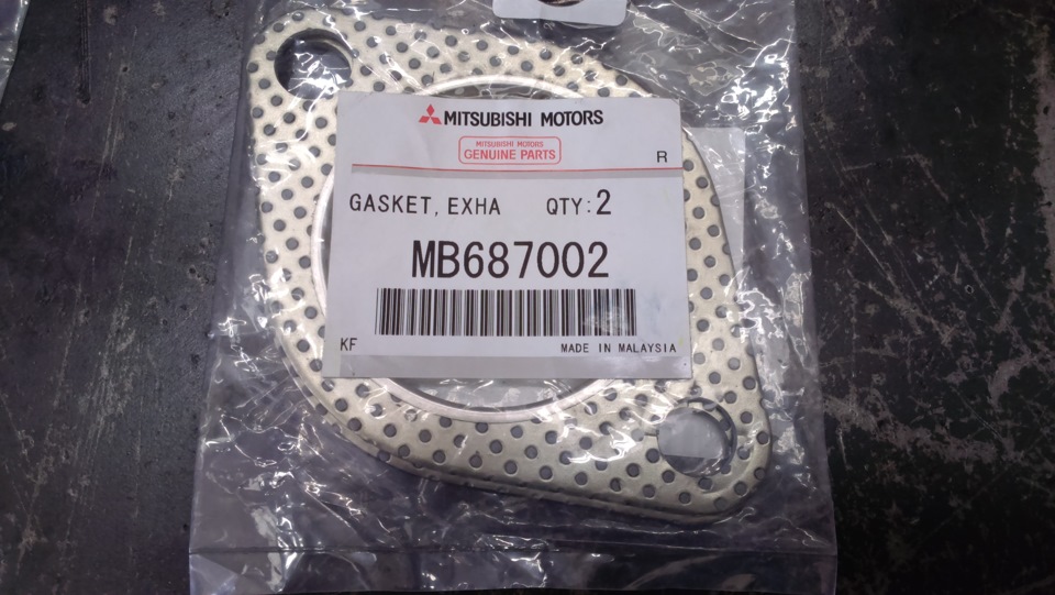 MB687002 Прокладка приемной трубы OEM Mitsubishi | Запчасти на DRIVE2
