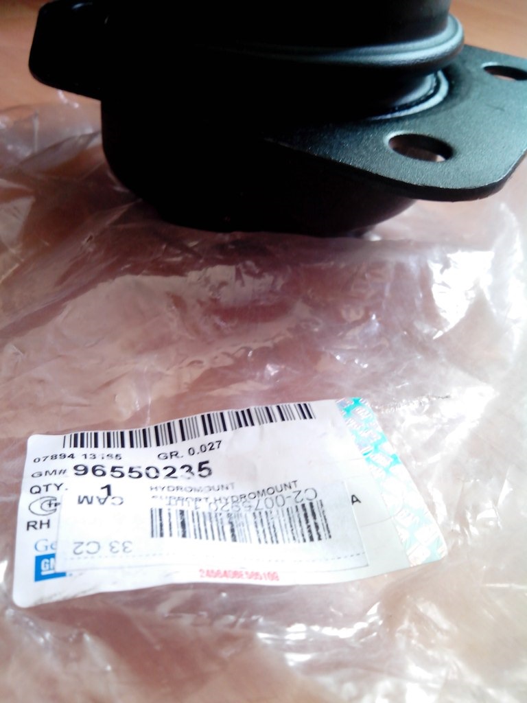 96550235 Опора двигателя перед.правая (1.4/1.6) GM | Запчасти на DRIVE2