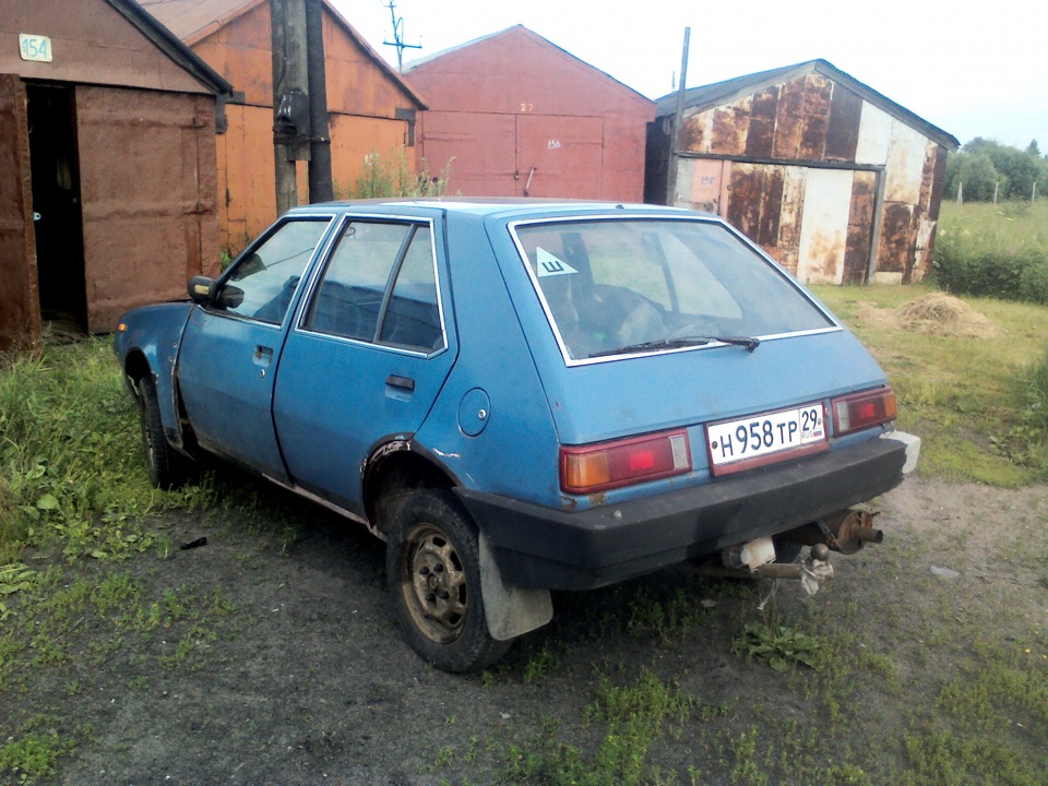 Покрасил! — Mitsubishi Colt II, 1,2 л., 1981 года | кузовной ремонт ...