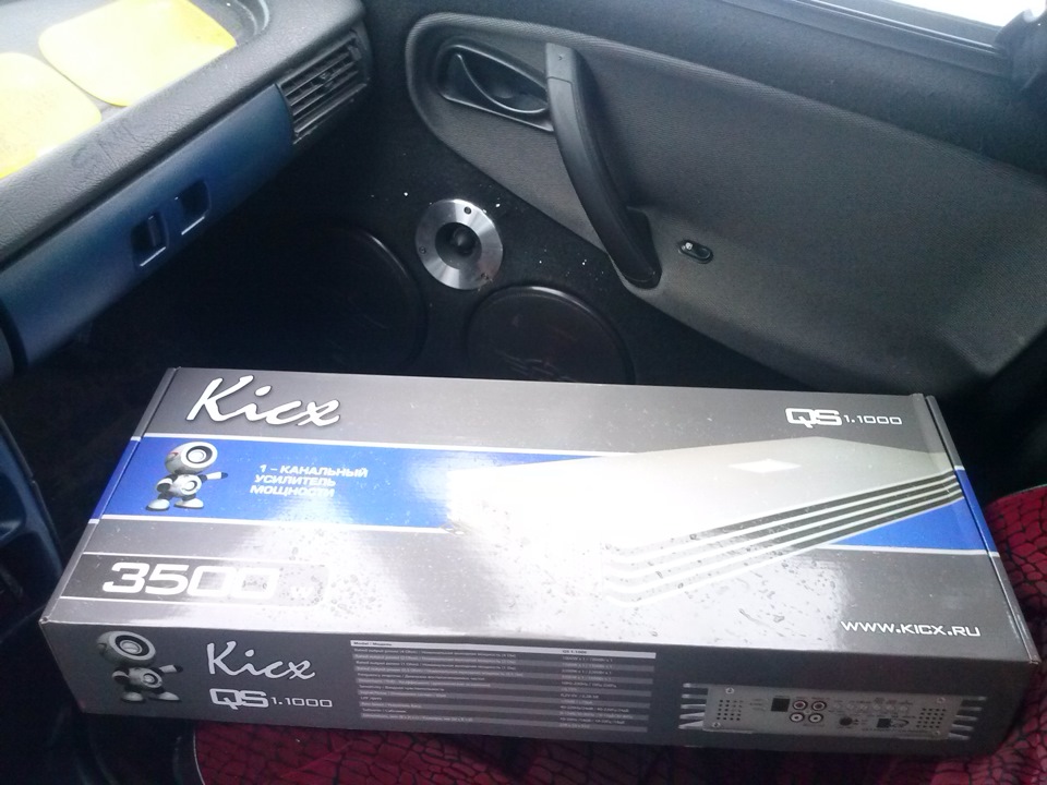 kicx 1000.1 — Lada 2114, 1,5 л, 2006 года | автозвук | DRIVE2