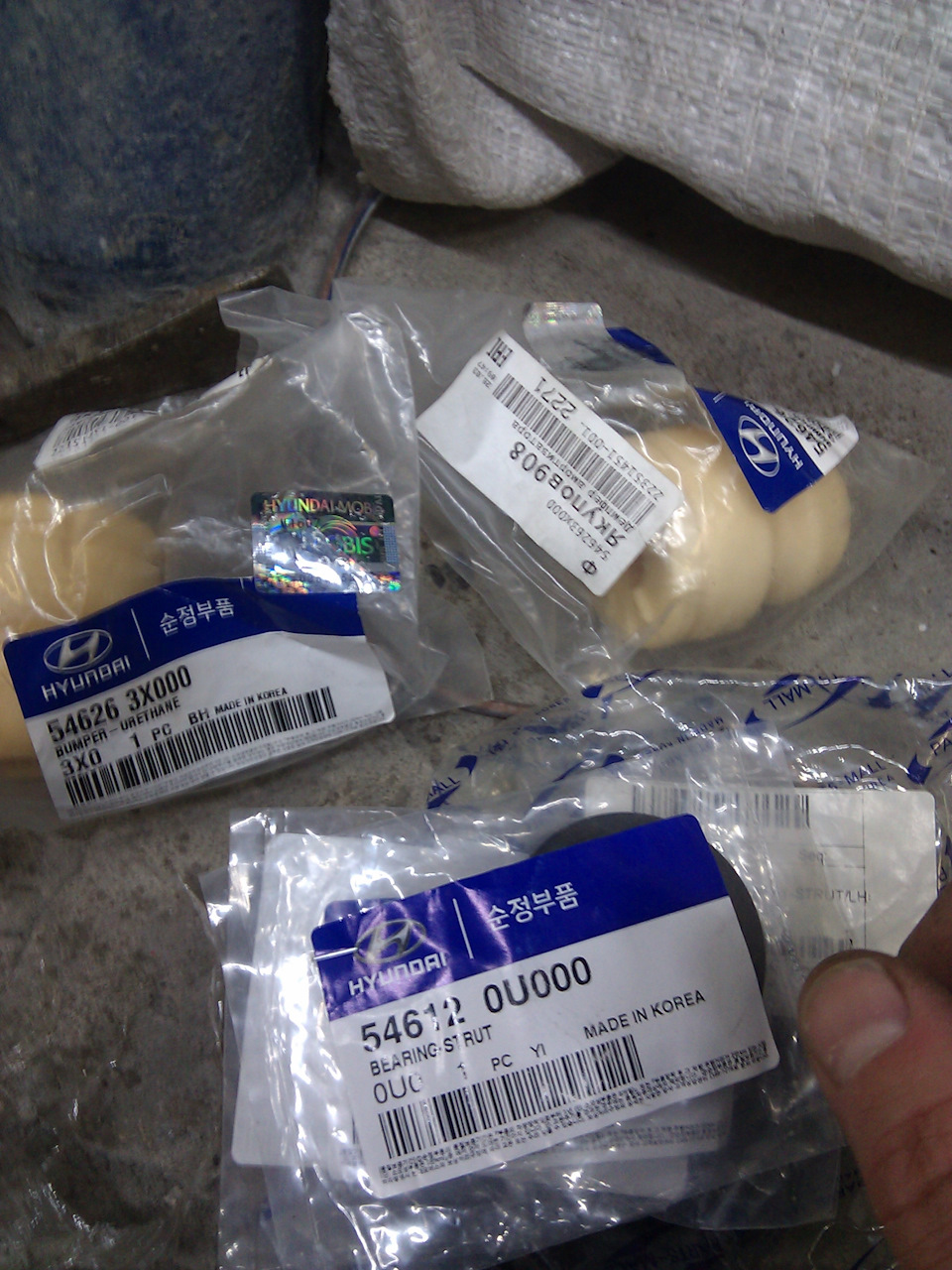 546263X000 Демпфер стойки амортизатора KIA HYUNDAI | Запчасти на DRIVE2