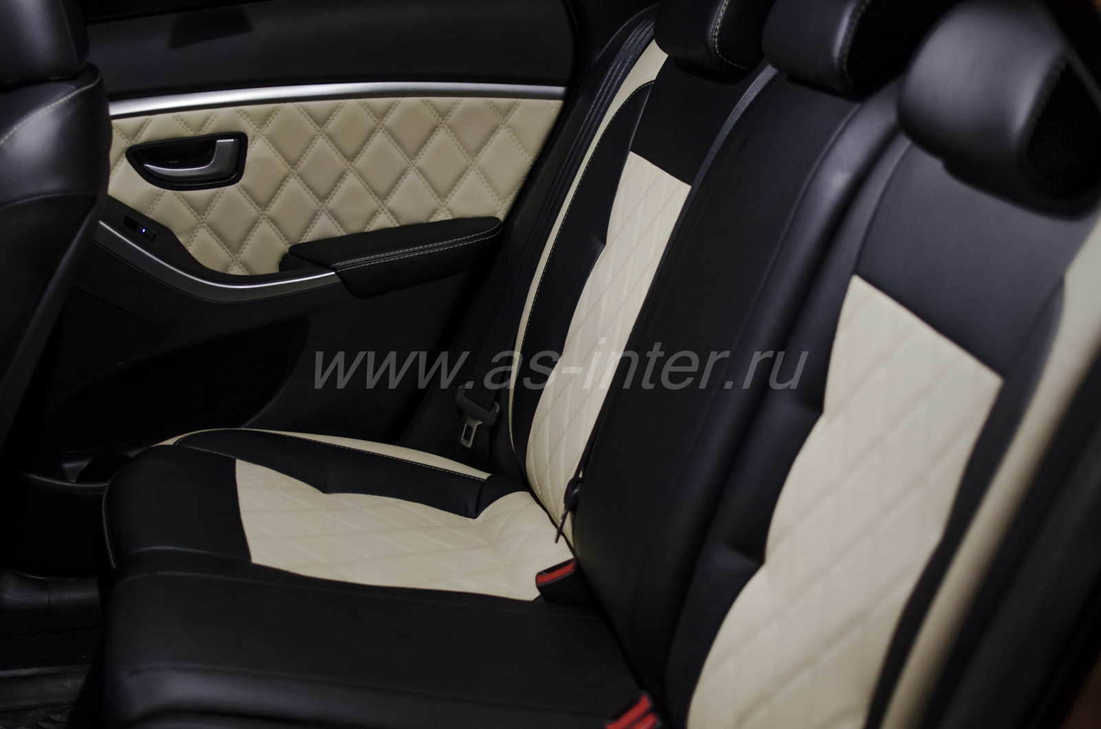 Чехлы сидений аксессуары из экокожи Аригон для Hyundai i30 (II) — AS ...