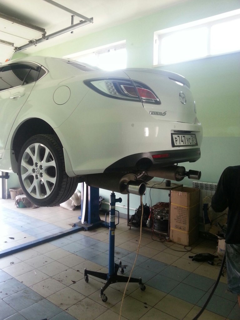 Насадки buzzer zz101x — Mazda 6 (2G) GH, 2,5 л, 2009 года | тюнинг | DRIVE2
