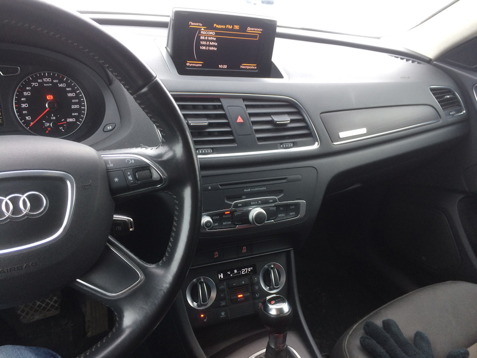 Царапины на торпеде ! — Audi Q3 (1G), 2 л, 2012 года | своими руками ...