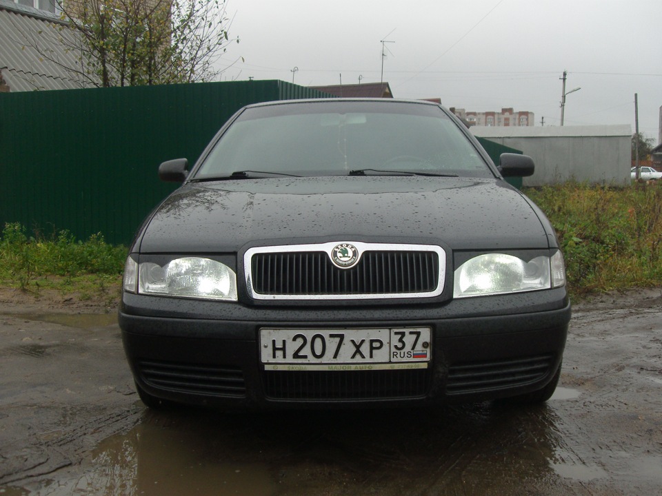 Реснички в стиле BATMAN — Skoda Octavia A4 Mk1, 1,6 л, 2006 года ...