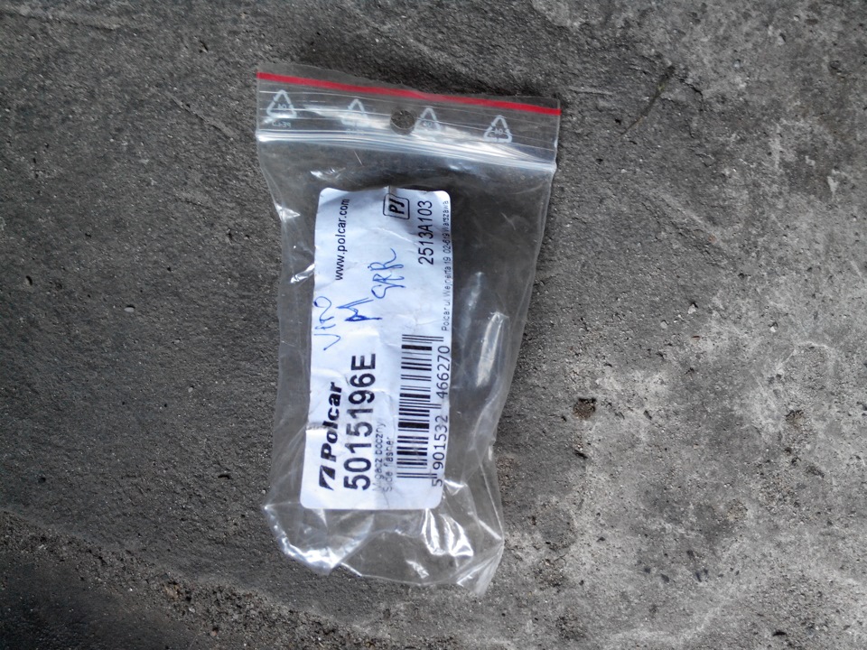 Повторители поворота — Mercedes-Benz Vito (1G), 2,2 л, 2000 года ...