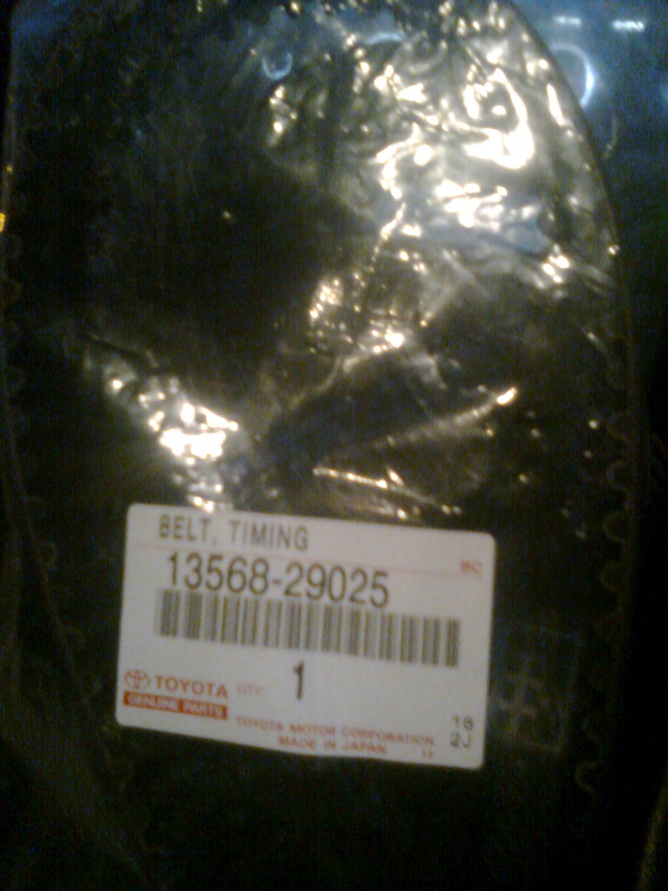 замена ремня ГРМ ! — Toyota Windom (20), 2,5 л, 1997 года | плановое ТО ...