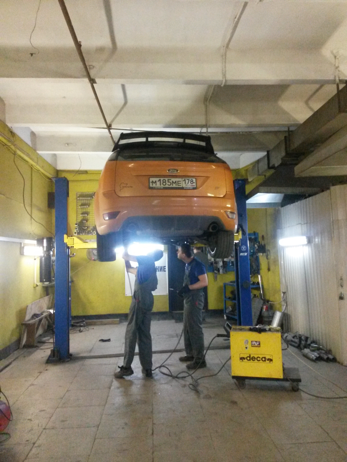 Пламегаситель MG-RACE — Ford Focus II ST, 2,5 л, 2008 года | тюнинг ...
