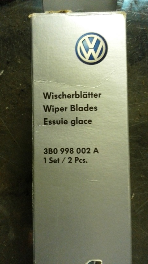 3B0998002A Щетки стеклоочистителя VAG | Запчасти на DRIVE2