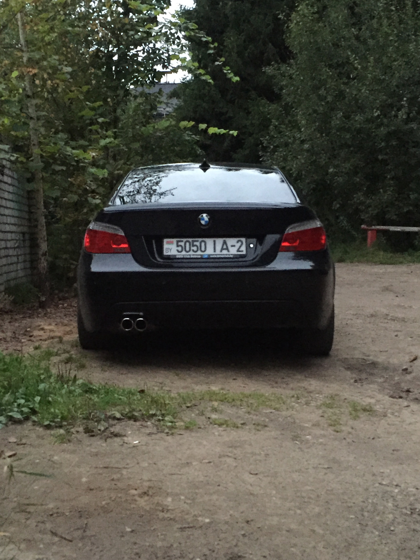 Полу-Logik и золотые банки. — BMW 5 series (E60), 3 л, 2007 года ...