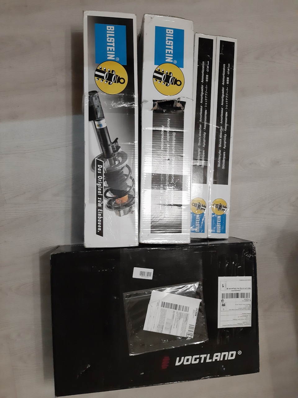 Комплект от Lowstuff.ru — Vogtland -20 от евро + Bilstein b4. — Skoda ...
