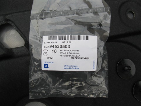 94530503 Клипса GM | Запчасти на DRIVE2