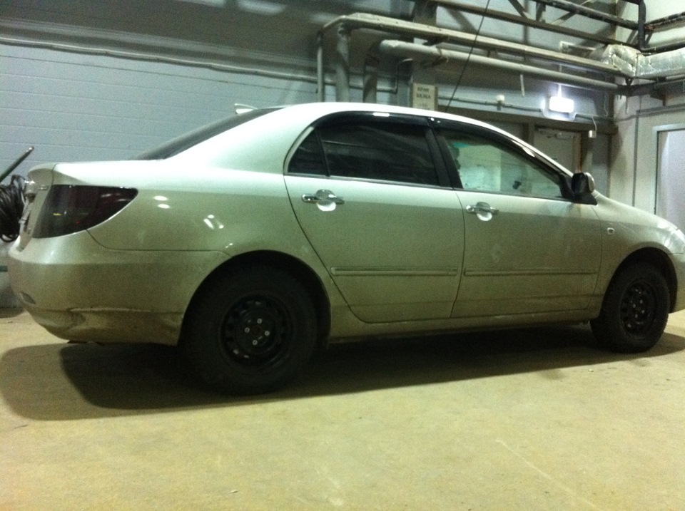 Переобулся в "зиму"… — BYD F3, 1,6 л, 2007 года | шины | DRIVE2