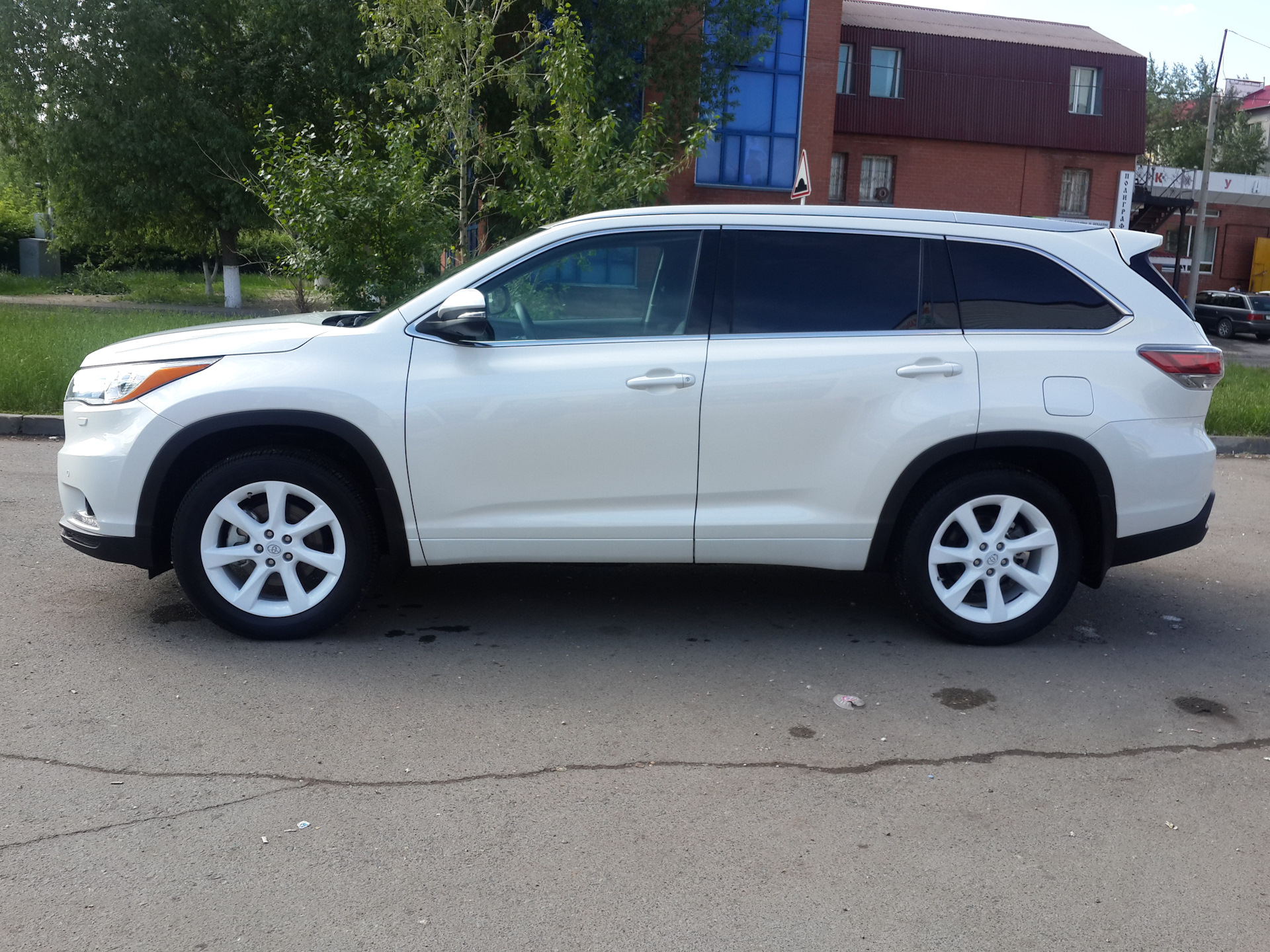 Первый горец 2.7 престиж. — Toyota Highlander (XU50), 3,5 л, 2015 года ...