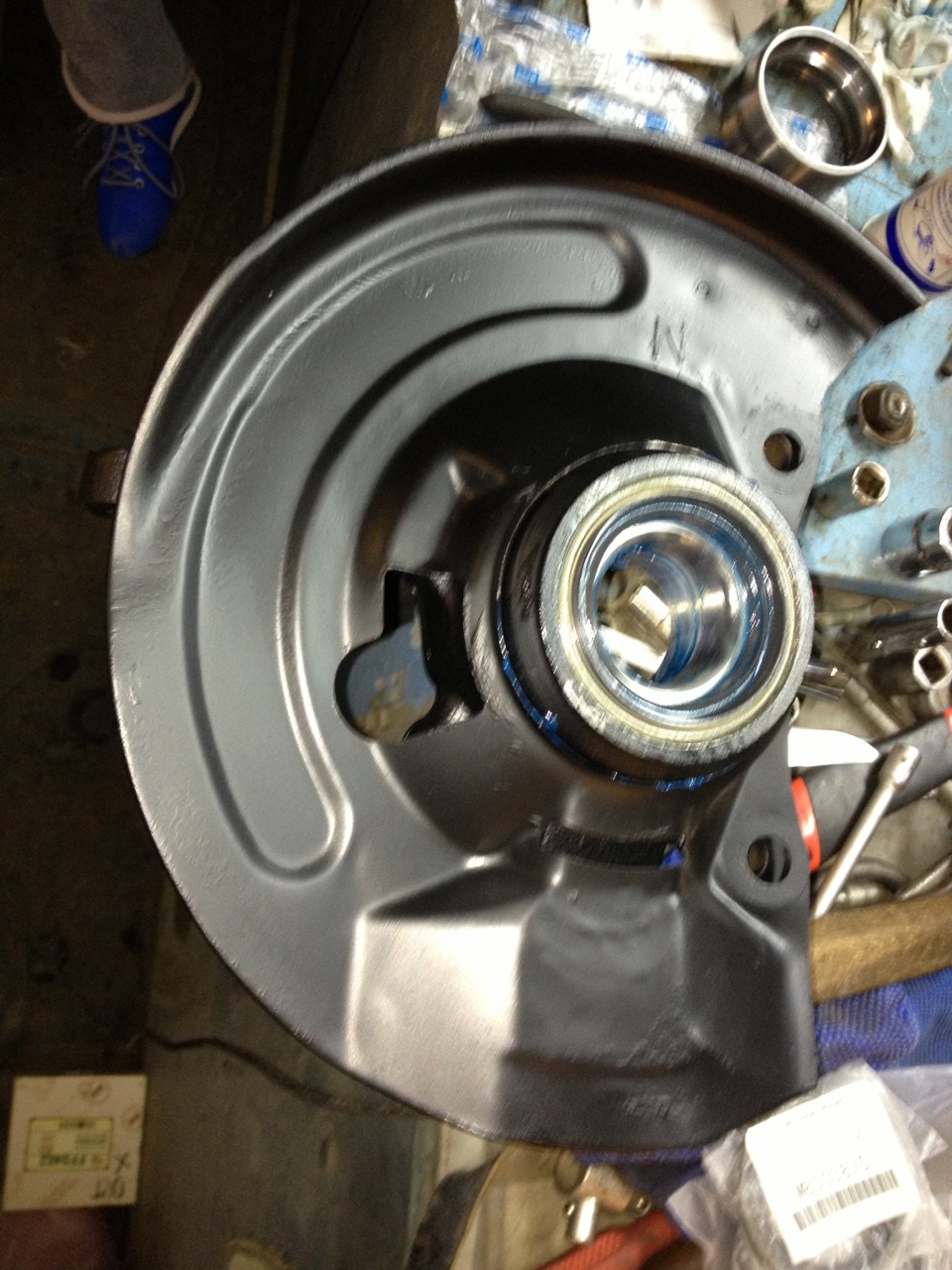 Пять шпилек + Enkei evo 9 — Mitsubishi Galant (6G), 2 л, 1989 года ...