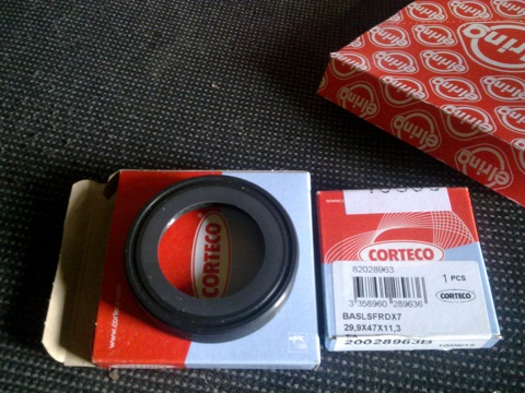 20028963B Уплотняющее кольцо, дифференциал CORTECO | Запчасти на DRIVE2